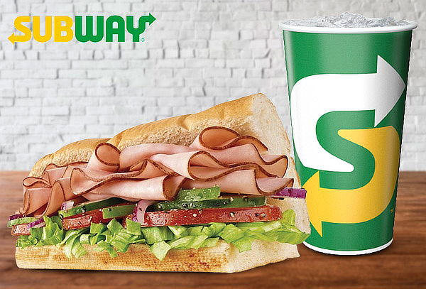 Combo Subway: Sándwich de 15cm + Bebida 12 onz | Cuponatic
