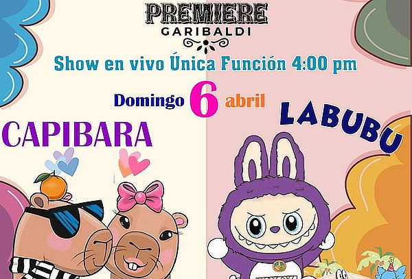 Acceso a "CAPIBARA Y LABUBU" ¡Una Aventura Mágica! | Cuponatic